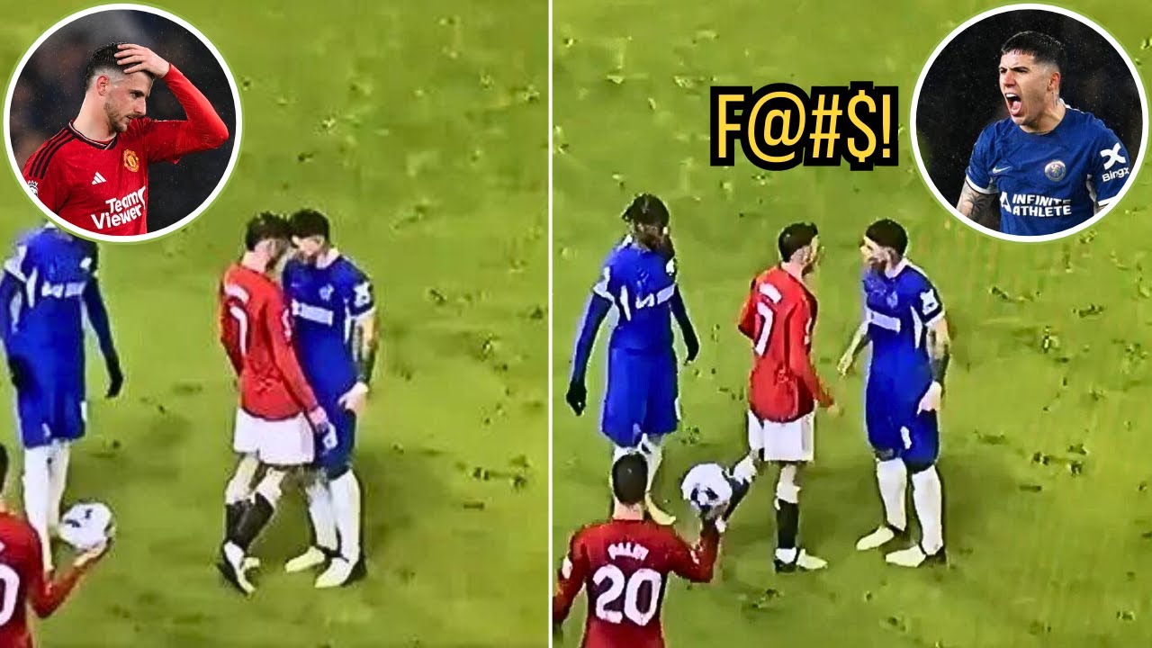 What Enzo Fernandez Said to Mason Mount During Chelsea's 4-3 vs ...