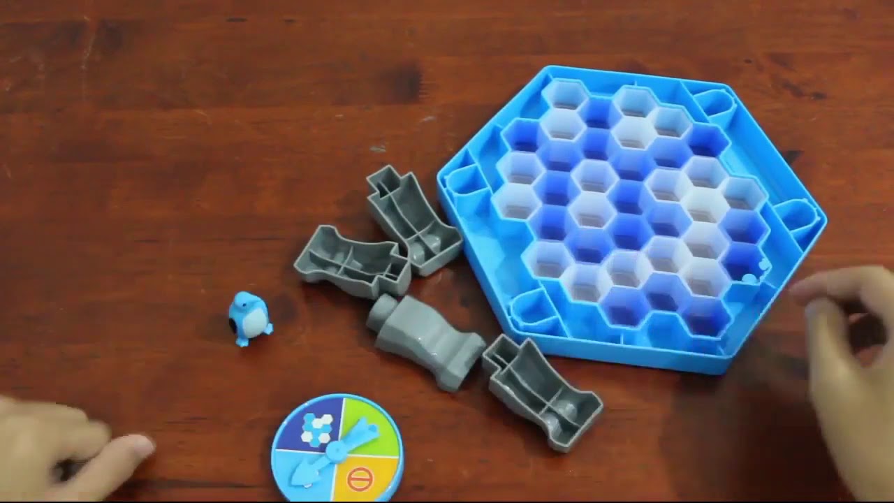Настольная игра Пингвин в ледяной ловушке Balance Ice Cubes - YouTube