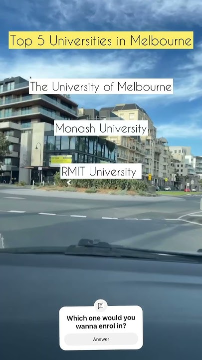 Top 5 Universities in Melbourne for International Students#uni #melbourne #study #ranking # ...