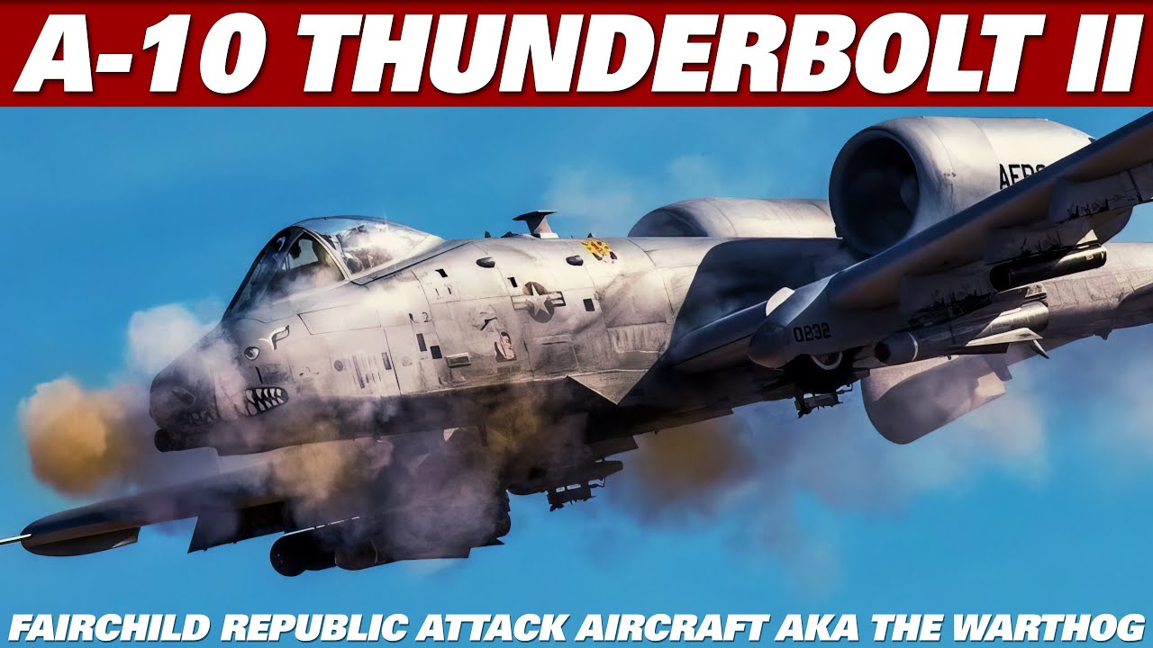 THE A-10 THUNDERBOLT II Attack Aircraft AKA The Warthog - YouTube