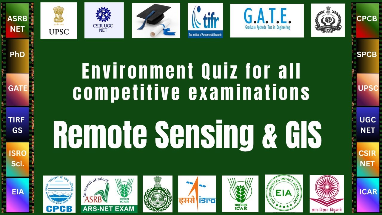 Quiz:- Remote Sensing and GIS || Objective-Type Questions with ...