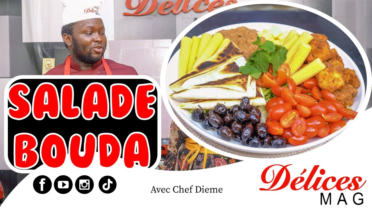 SALADE BOUDA aux multiples plaisirs - YouTube