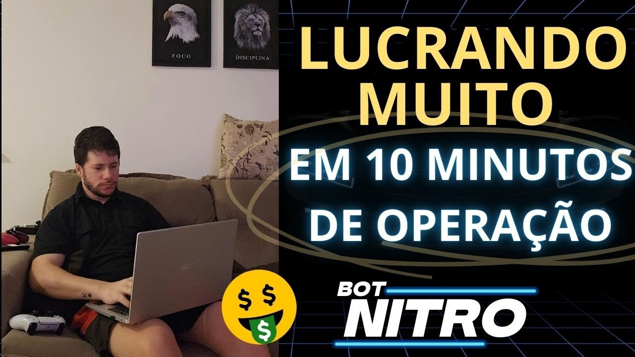 Quanto você vai lucrar em 10 minutos com robô Nitro ?? Veja nesse vídeo ...