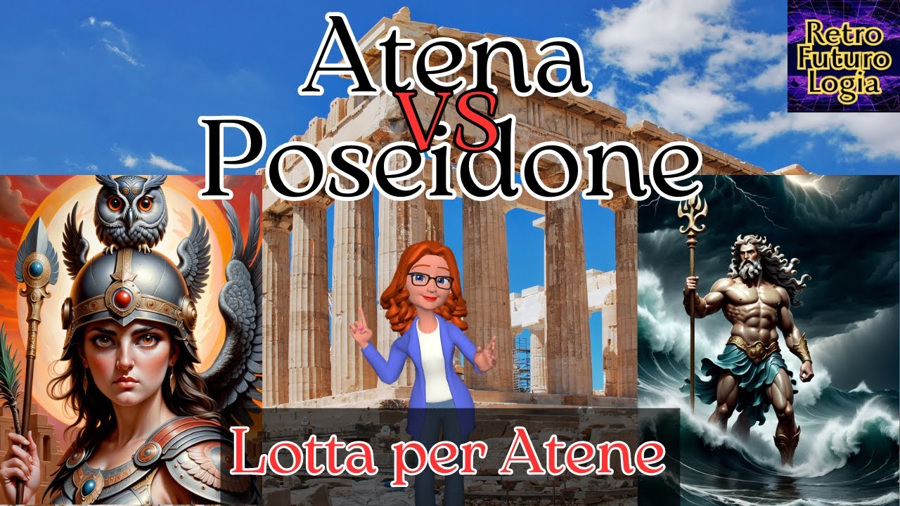 La saga di Atena e Poseidone: lotta per l'anima di Atene - YouTube