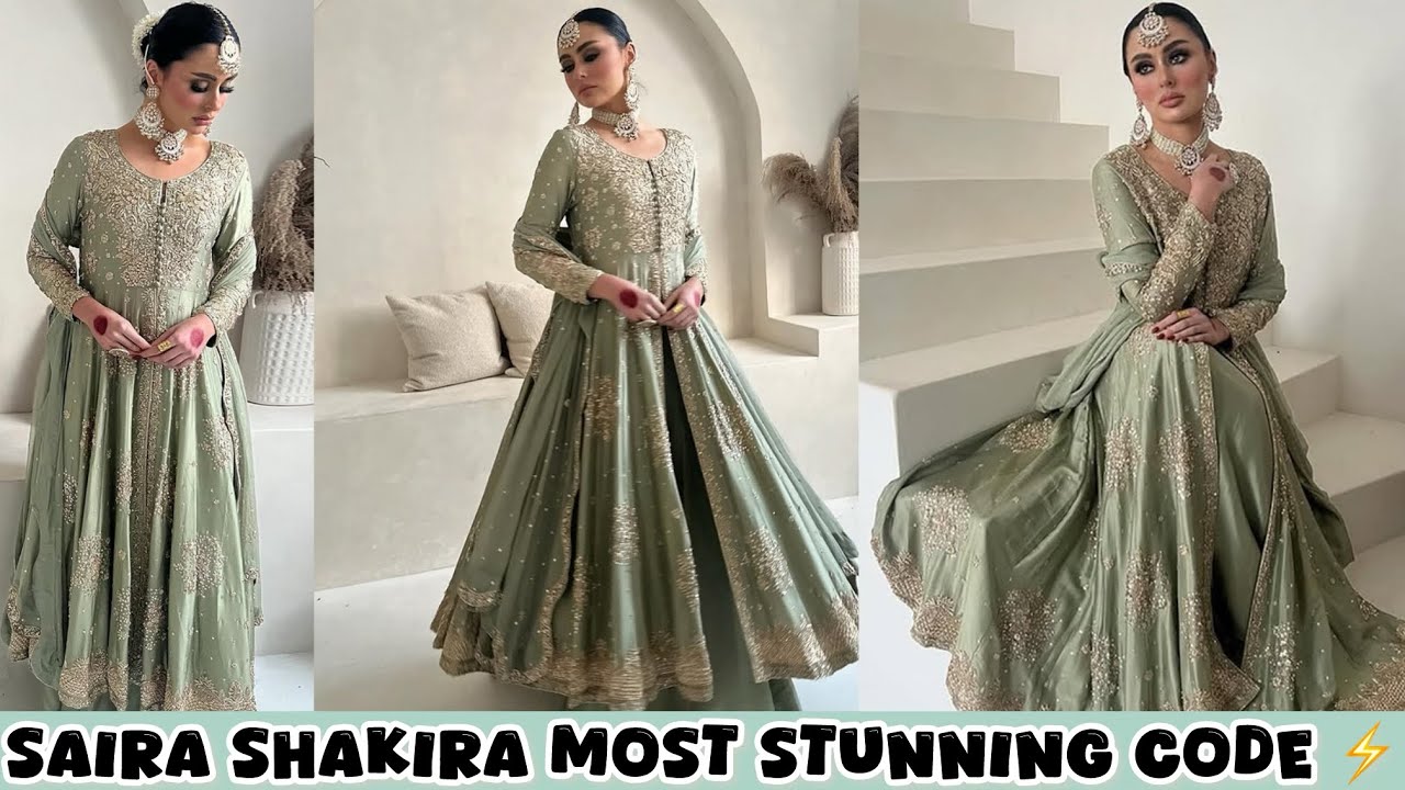 Saira Shakira most stunning bridal code 😍 || WhatsApp us for bookings ...