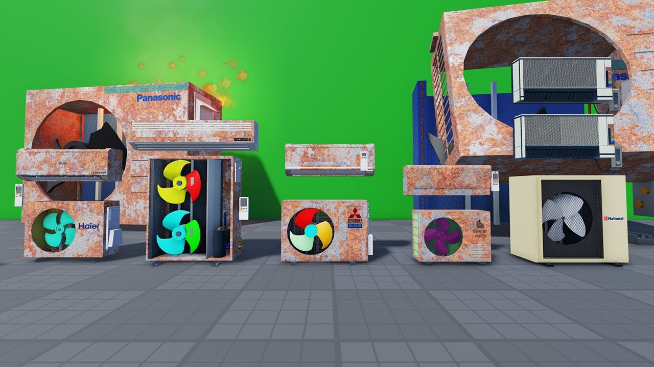 Air Conditioner Uncovered Testing | Roblox Fan - YouTube