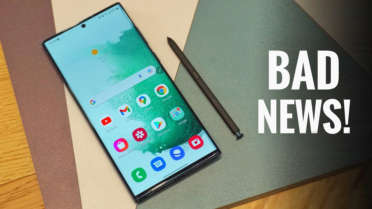 Samsung Galaxy S23 Ultra - BAD NEWS! - YouTube
