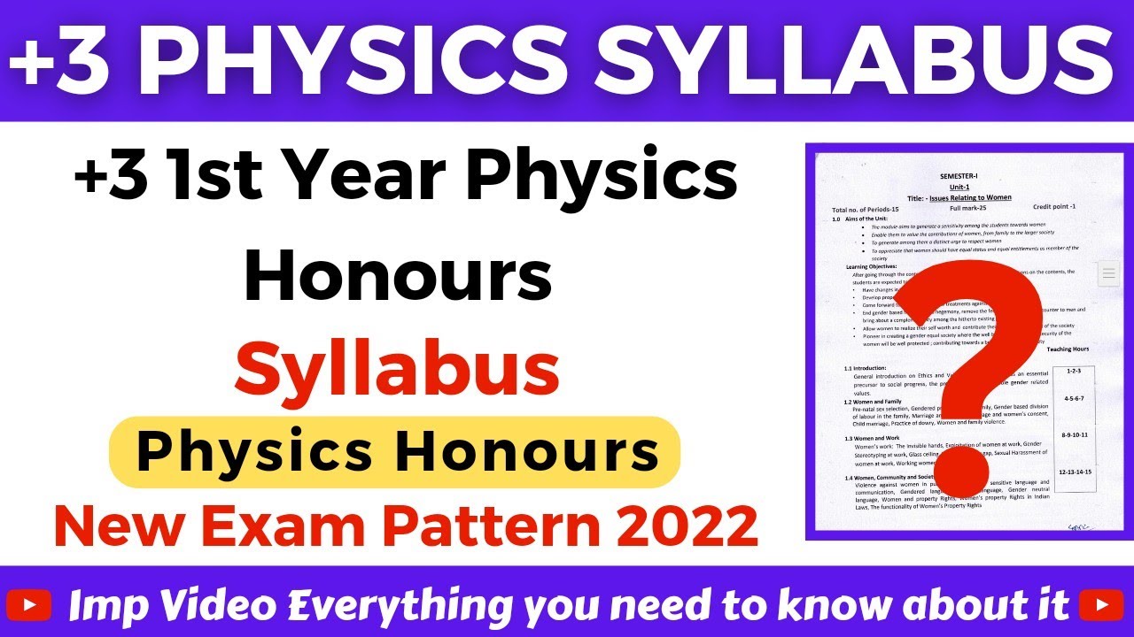 3 1st Year PHYSICS Honours Syllabus Exam Pattern Dhe Odisha 2022 3-1st-year-physics-honours-syllabus-exam-pattern-dhe-odisha-2022
