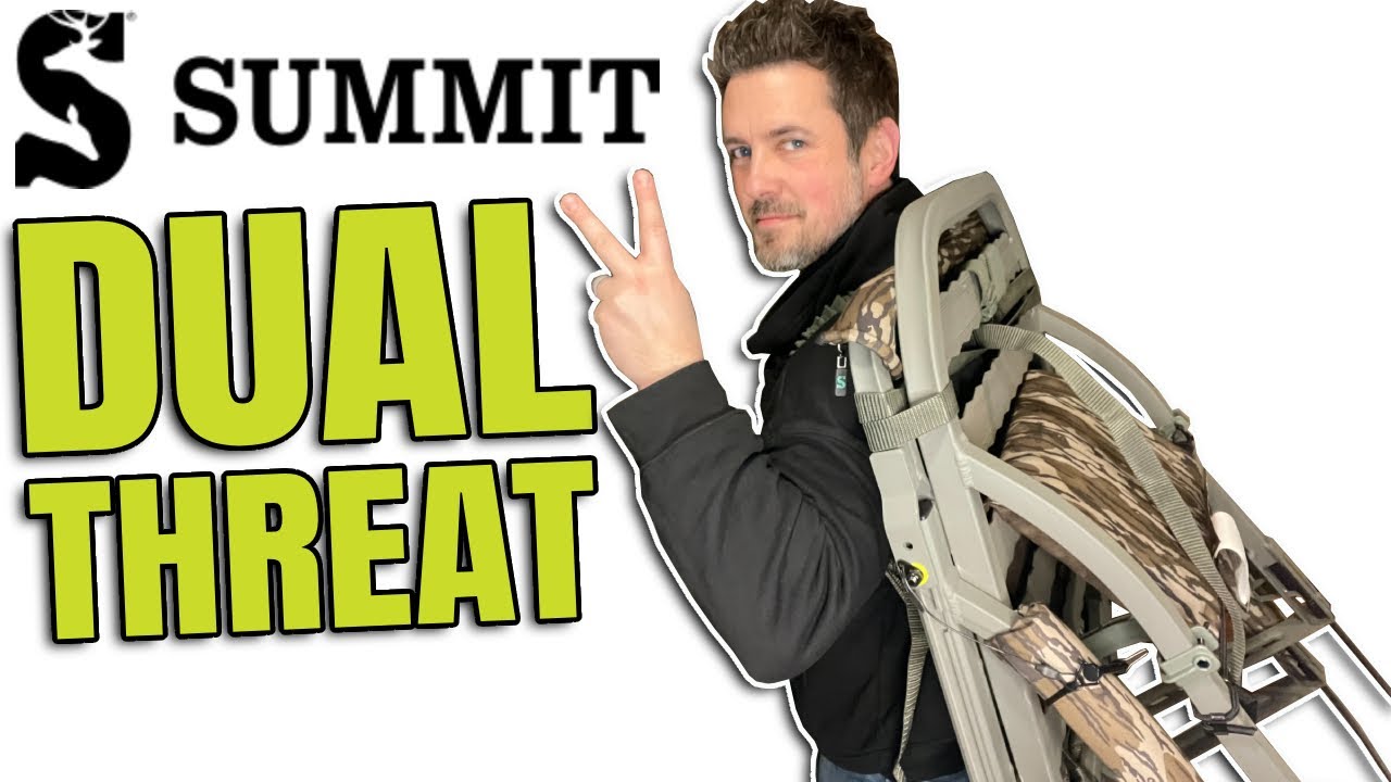 ️ Summit Dual Threat Pro SD Climbing Treestand: One Stand for ALL ...