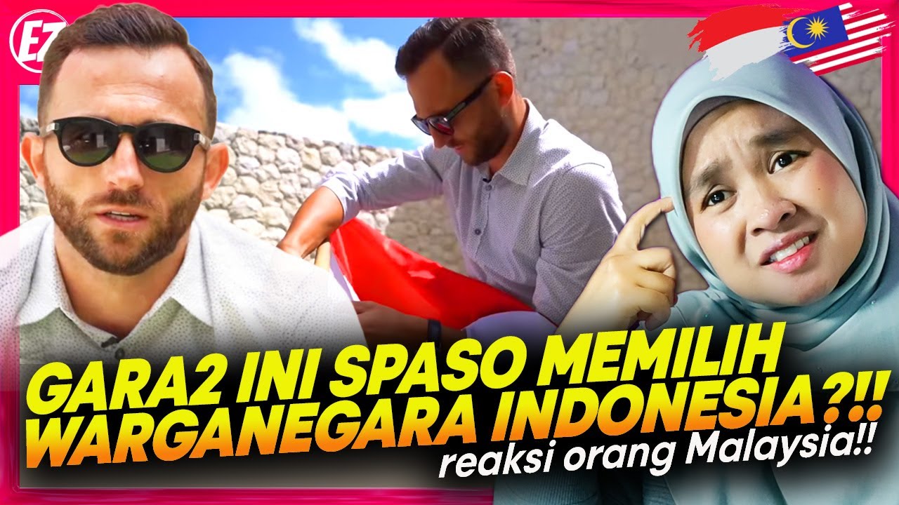 🇮🇩 SHOCK?!😱🤔 PEMAIN NATURALISASI TIMNAS SPASO MEMILIH JADI WNI CUMAN GARA² INI?! || 🇲🇾 REACT ...