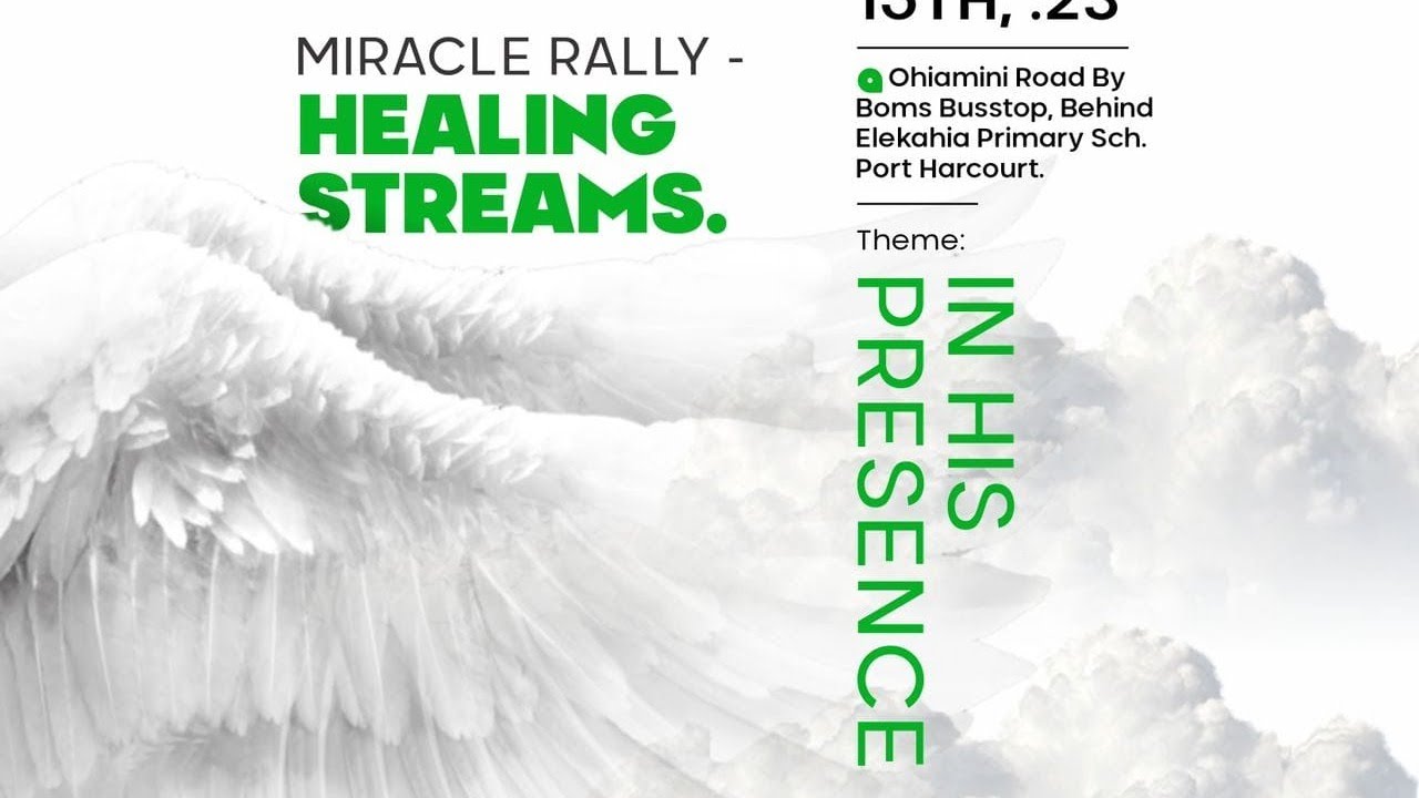 15/09/2023 | HEALING STREAMS | SEPTEMBER EDITION | IN HIS PRESENCE ...