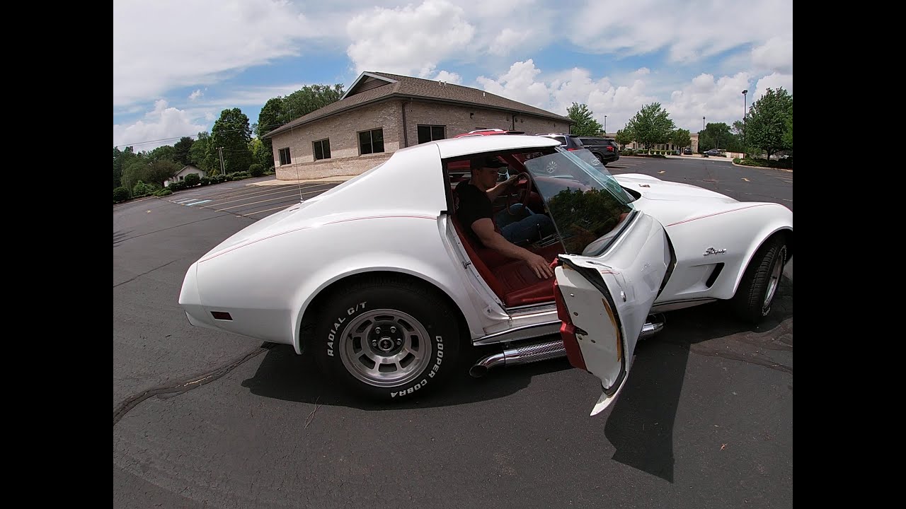1976 Corvette test drive - YouTube