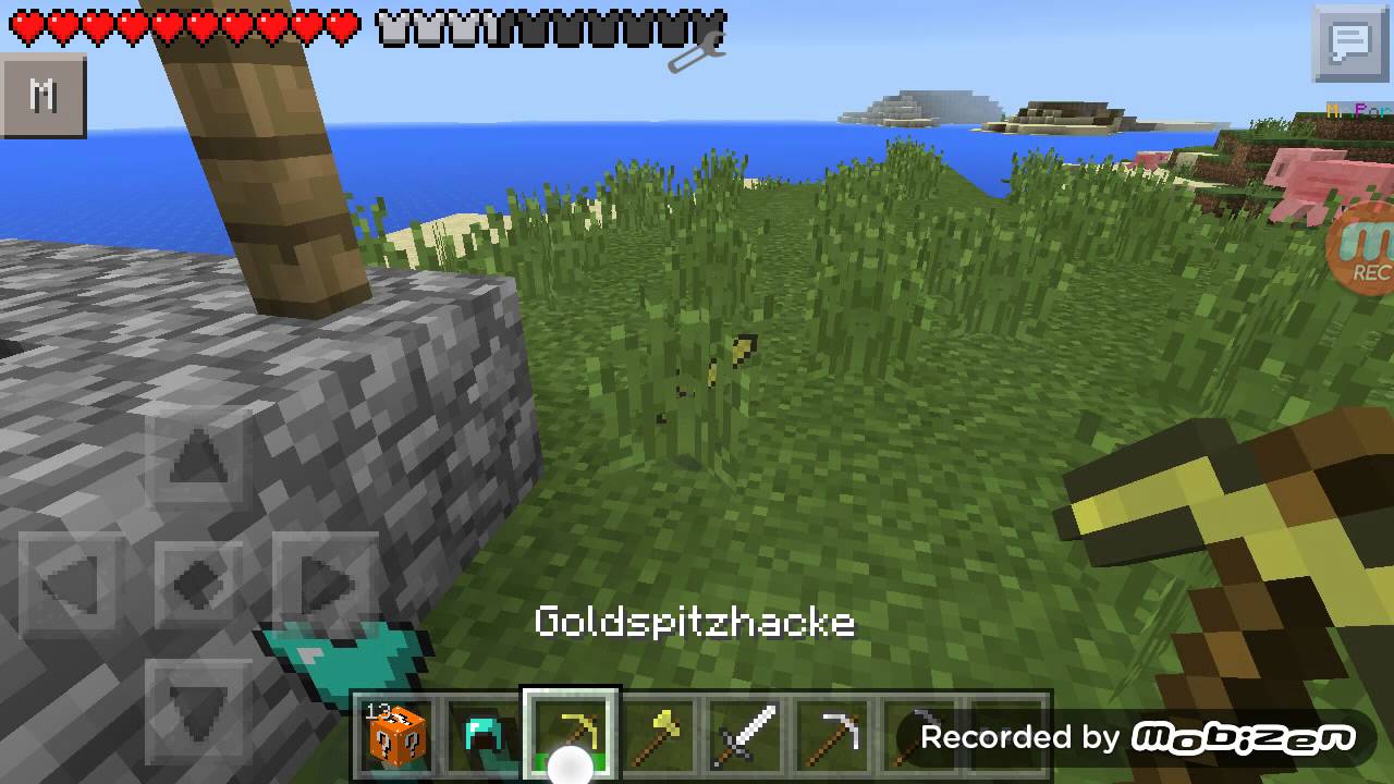 Orange Lucky block - YouTube