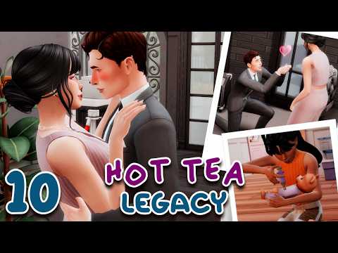 Hayatımızın En Güzel Günü Bir Anda Kabusa Döndü!😭  The Sims 4 Hot Tea Legacy