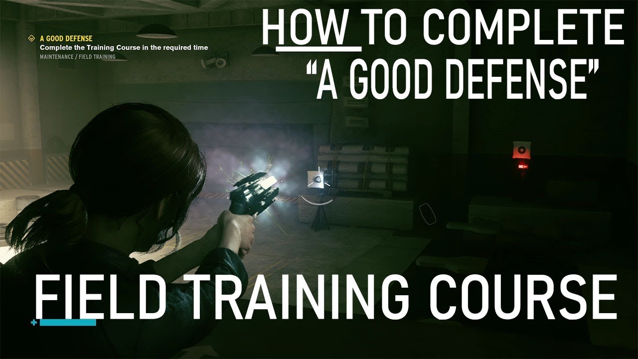 Control - How to complete the Field Training course (A Good Defense ...
