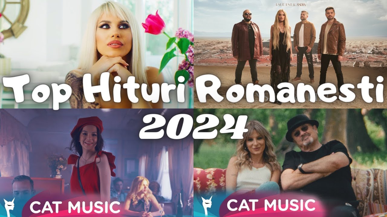 Muzica Romaneasca 2024 Top Hituri 💗 Cele Mai Ascultate Melodii ...