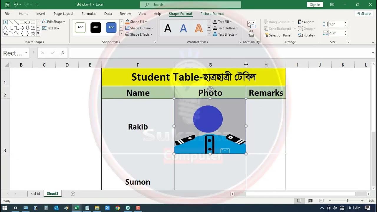 How To Insert Photo Easy Way In Excel | 2025 - YouTube