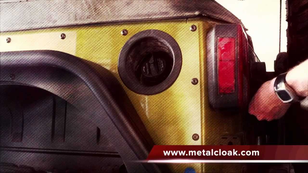 JK-Adventure.com How To: Installing Metal Cloak Front and Rear Armor ...