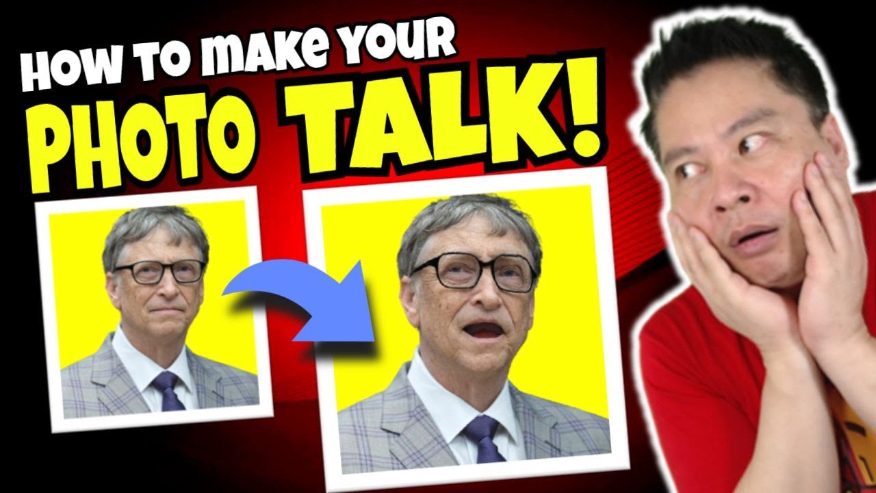 HOW TO MAKE A PHOTO TALK II Quick And Easy Photo Animation Tagalog ...