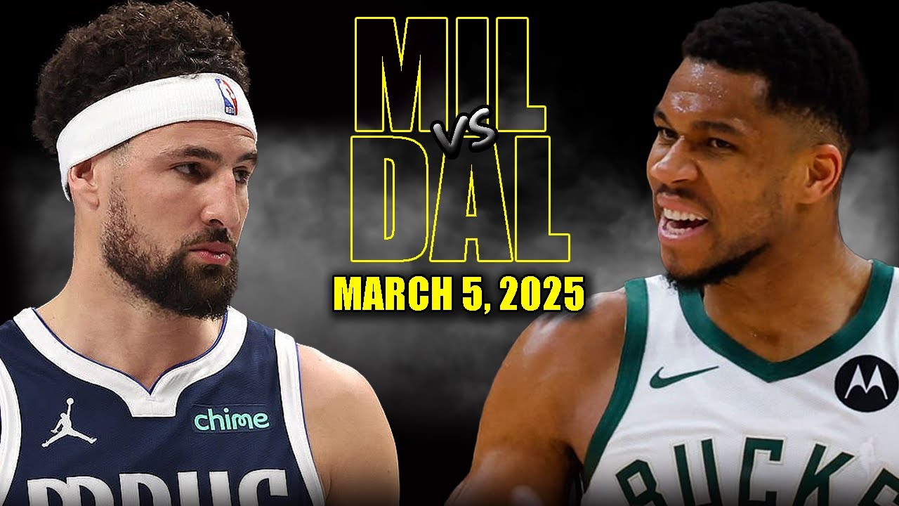 Milwaukee Bucks vs Dallas Mavericks Full Game Highlights - March 5 ...