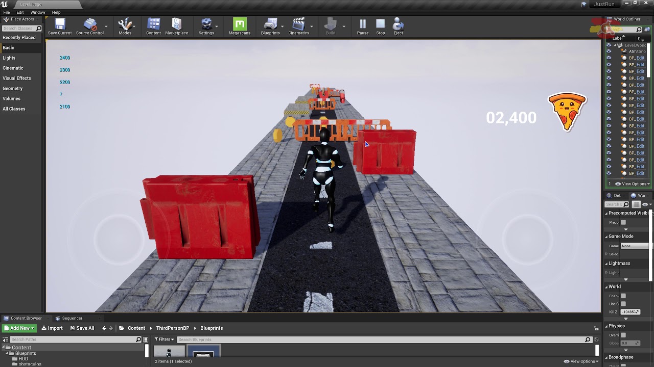 23.- Crear Juego Móvil desde cero con UE4. Creación del HUD (Head-UP ...