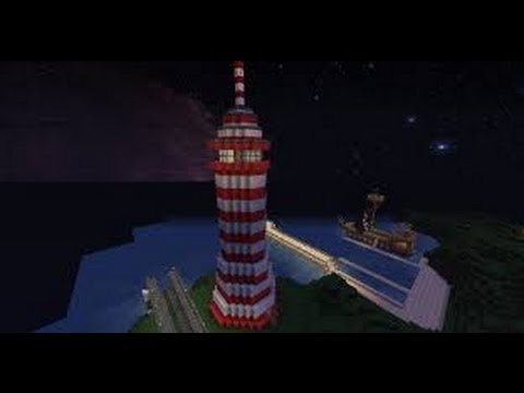 TUTO Comment faire un phares MINECRAFT - YouTube