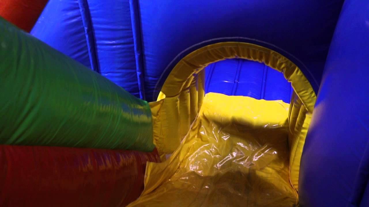 Velocity Air Sports - Ninja Bounce Inflatable Play Area - YouTube
