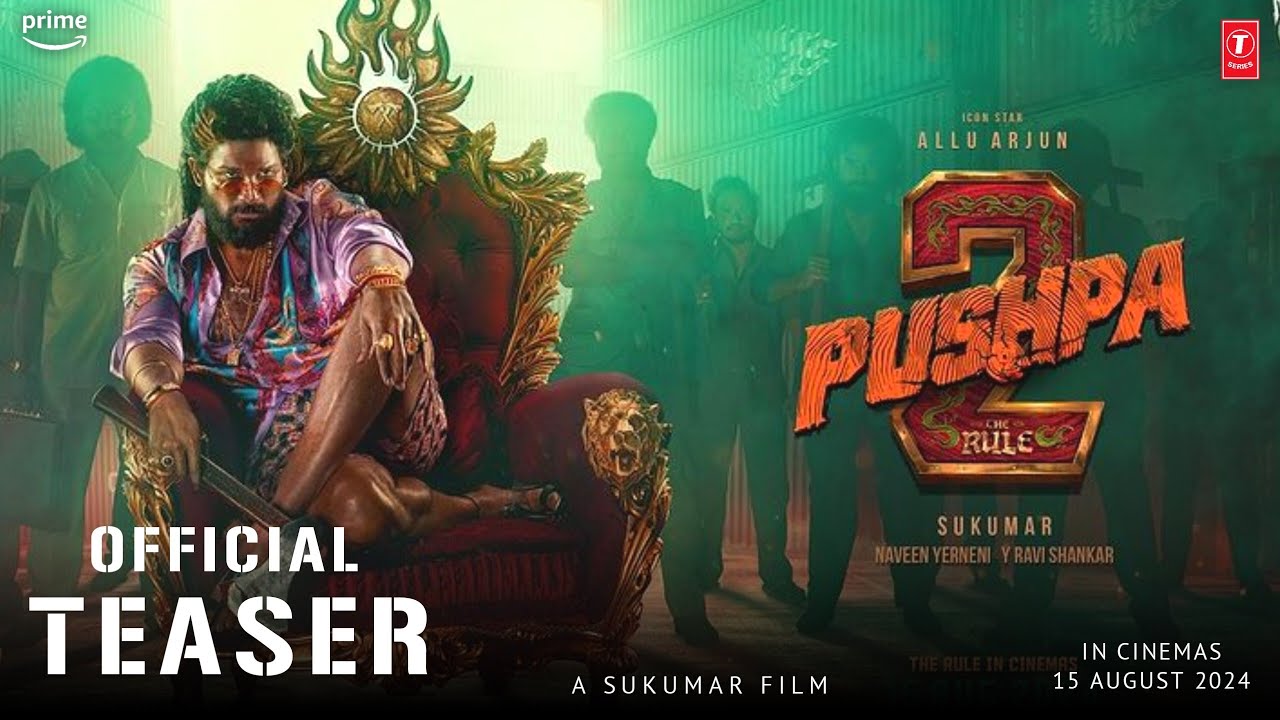 Pushpa 2 : Official Teaser Update | Allu Arjun & Rashmika Mandanna ...