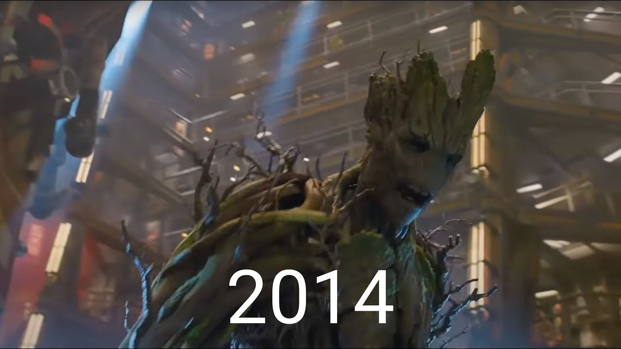 Evolution of Groot - YouTube