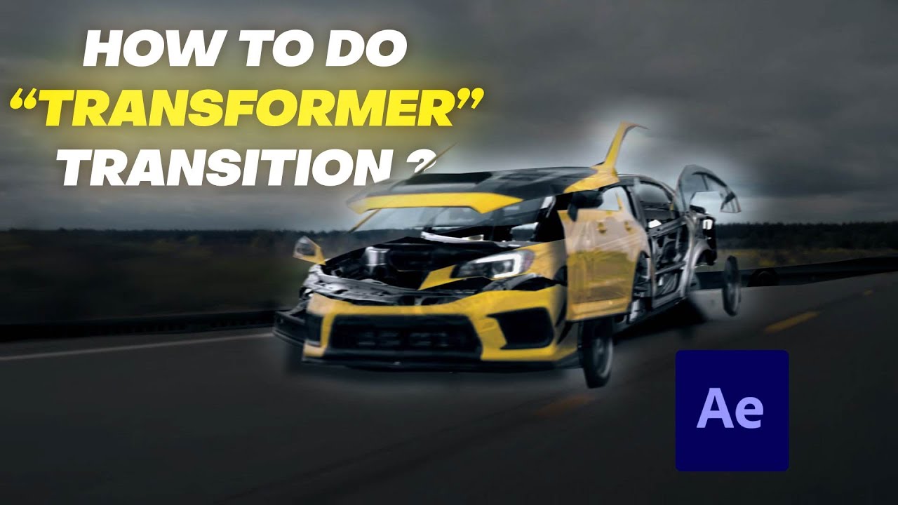 How to do "Transformer" effect in After Effects ? - YouTube