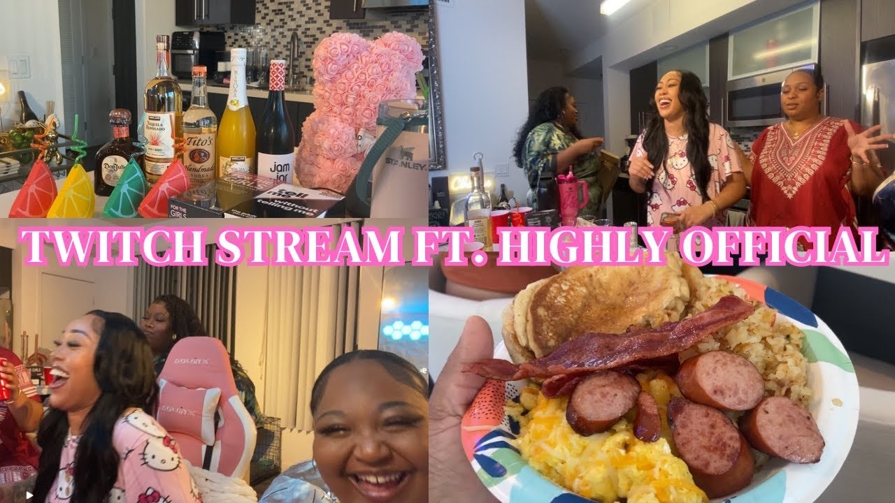 Weekend Vlog Twitch Stream W Paybae And Highly Official Youtube 2112