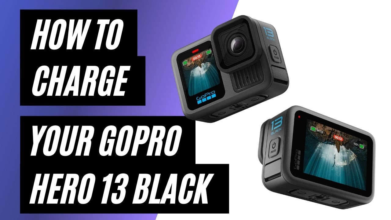 How To Charge Your GoPro Hero 13 Black - YouTube