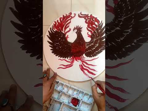 This is a tutorial on how to paint Phoenix bird.This video has 3parts ...