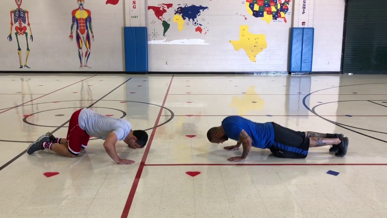 Push Up Cadence Practice - YouTube