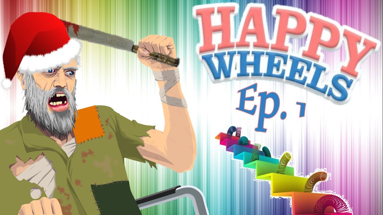 Happy Wheels - 1 - The Death Of Santa - YouTube