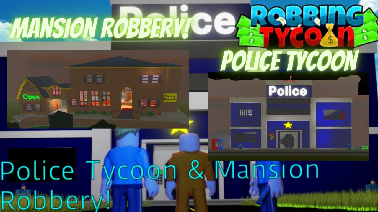 [Roblox] Robbing Tycoon MANSION UPDATE🏠!!! - YouTube
