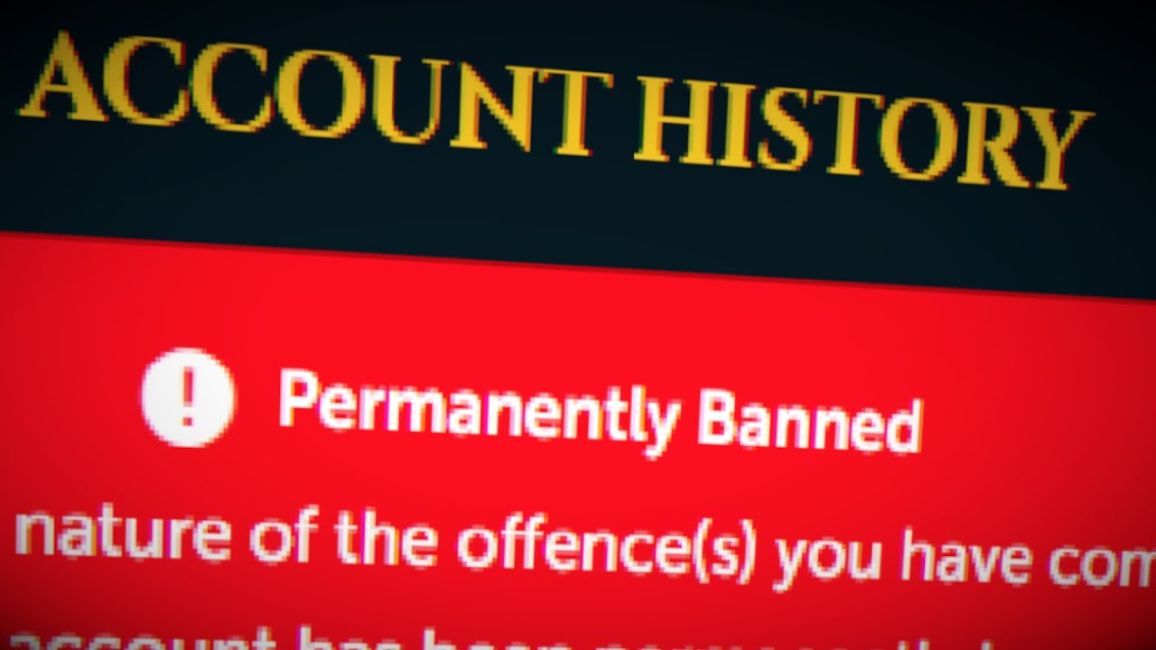 The everyone account was perm banned. - YouTube