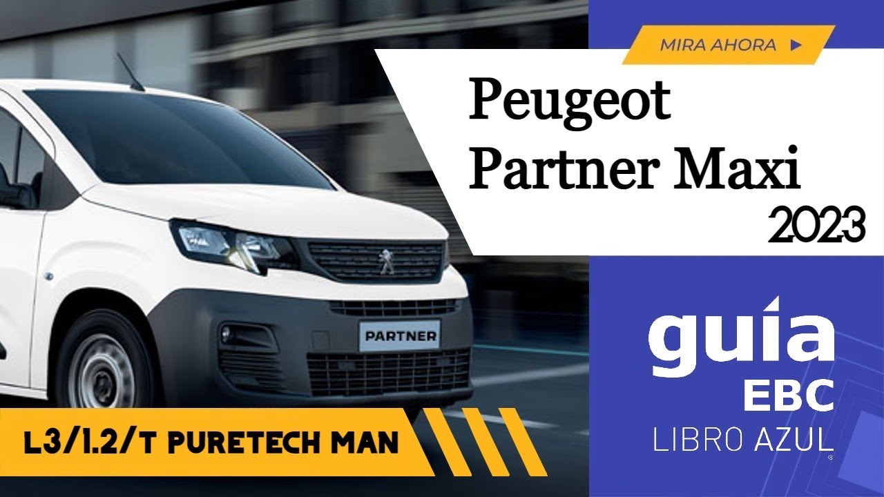 Peugeot Partner Maxi 2023 - YouTube