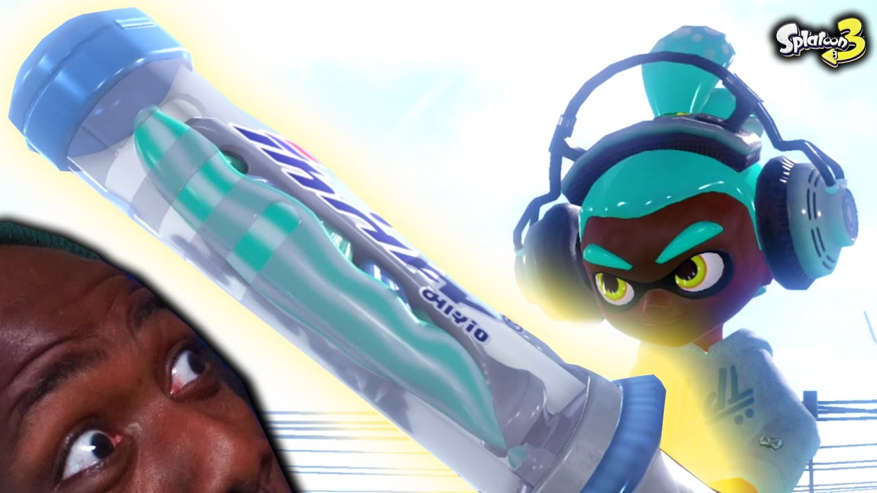 You SHOULD be SCARED of the NEW Splatana in Splatoon 3... - YouTube