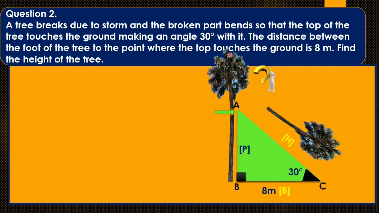 #hight&distance Chapter-9(Some applications of trigonometry)Part-1 ...
