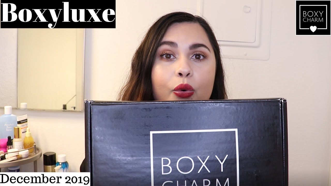 BOXYLUXE DECEMBER 2019 UNBOXING *en español* - YouTube