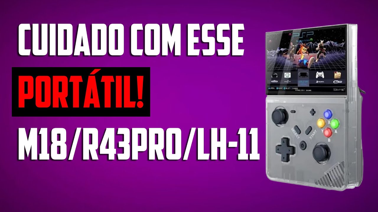M18 R43 PRO CUIDADO COM ESSE PORTÁTIL - YouTube