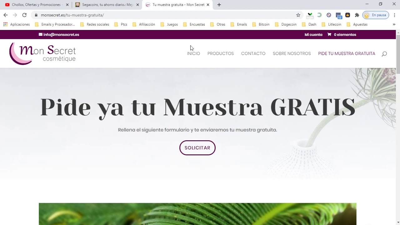 🎁 Muestras Gratis Mom Secret ¡10 Muestras A Elegir Junio 2020 0982