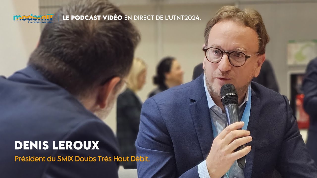 [modernIT] Denis Leroux en direct du stand d'Altitude Infra à l'UTNT ...