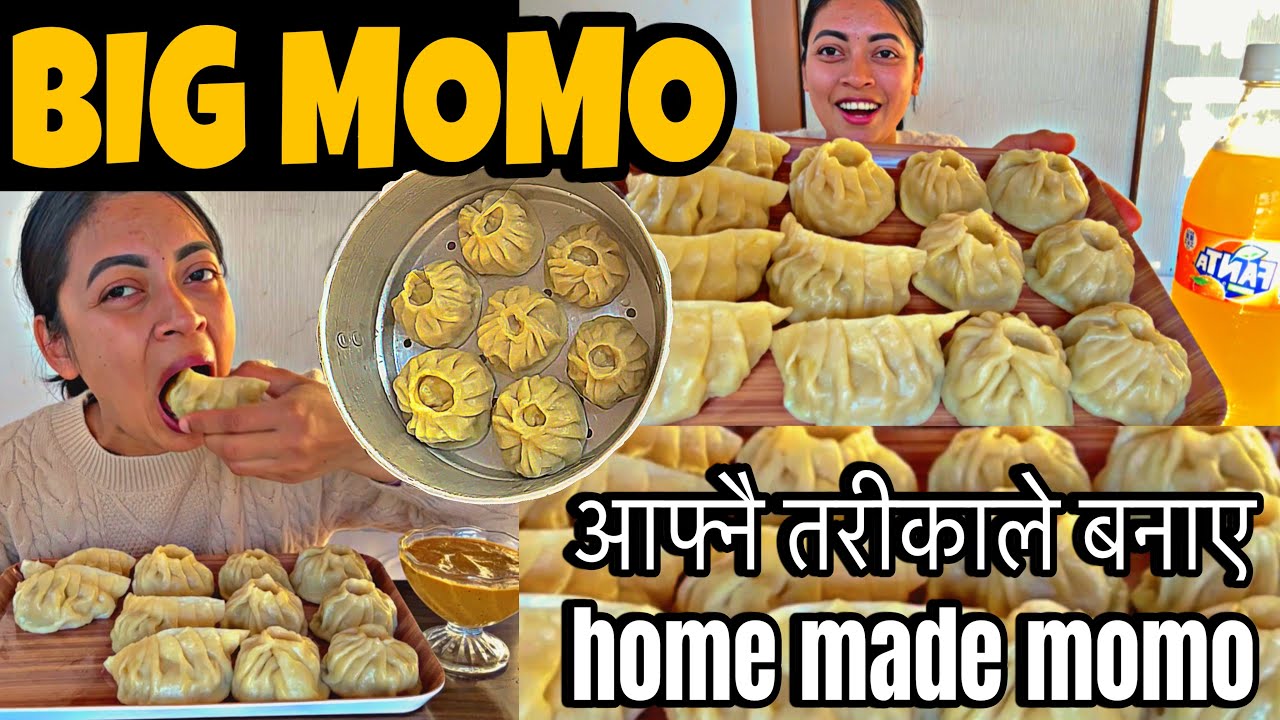 HOME MADE || BIG MOMO || #viral #mukbang #asmr #eatingsounds # ...