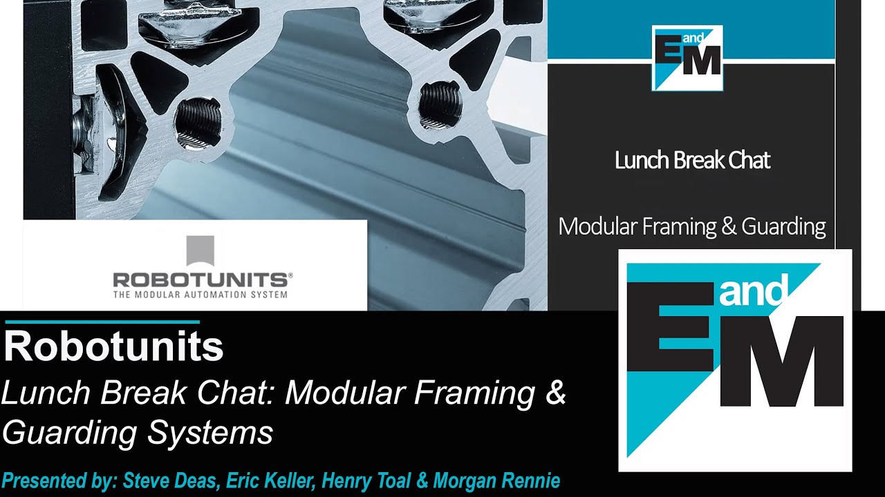 Robotunits | Lunch Break Chats: Modular Framing & Guarding Systems ...