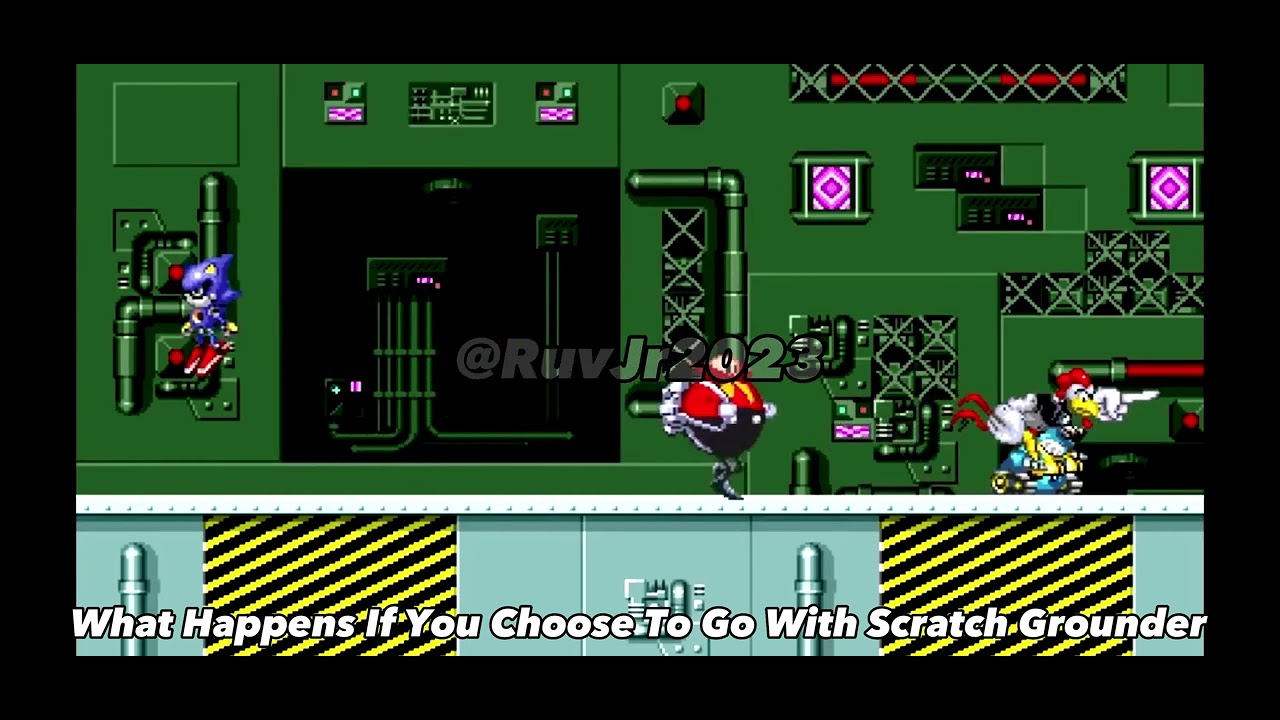 What Happens If You Choose To Go With Scratch Grounder ? Sonic Exe ...