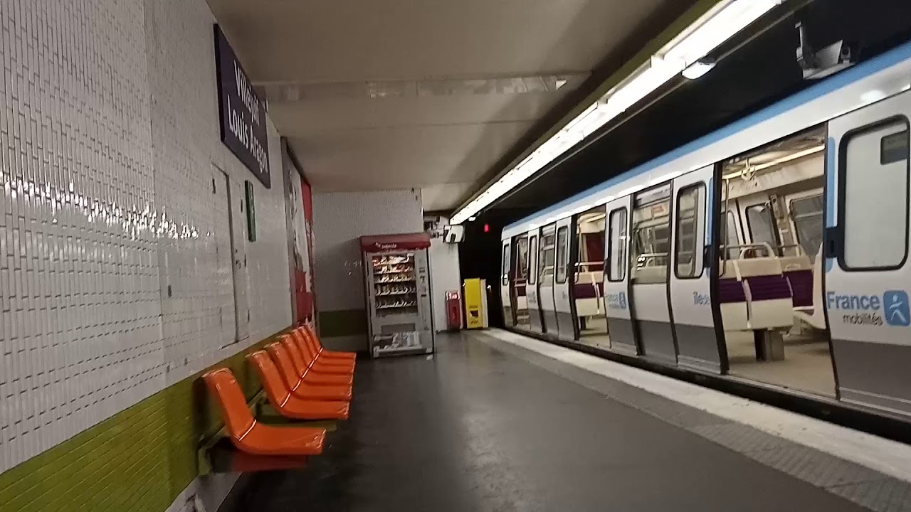 Vue extérieure mf77 IDFM à Villejuif Louis Aragon - YouTube