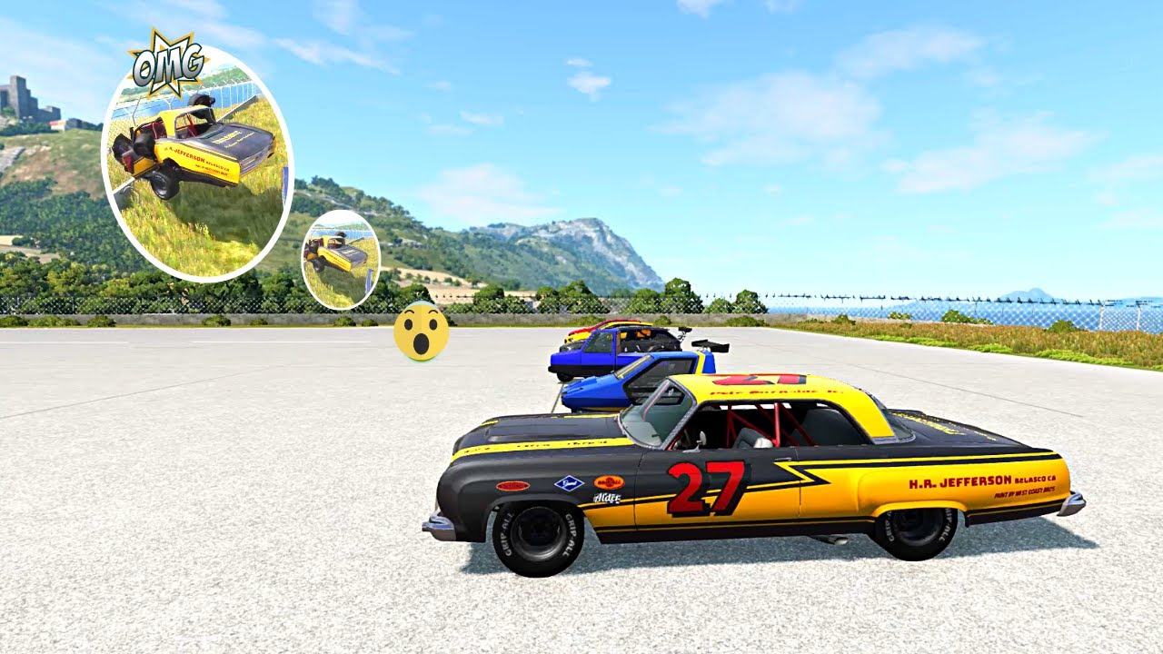 High speed car crash challenge |#beamngdrive - YouTube