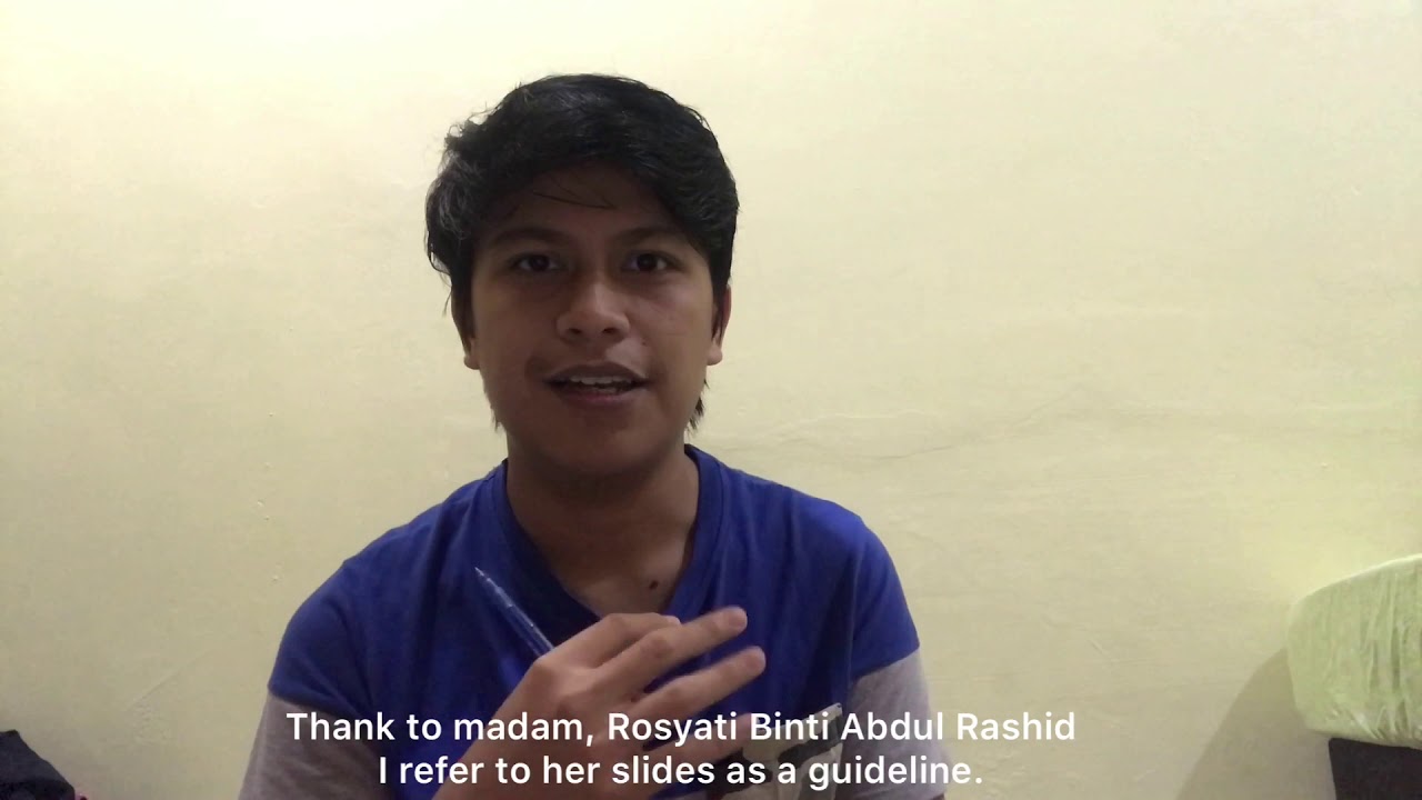 Self-reflection - speech 1 - YouTube